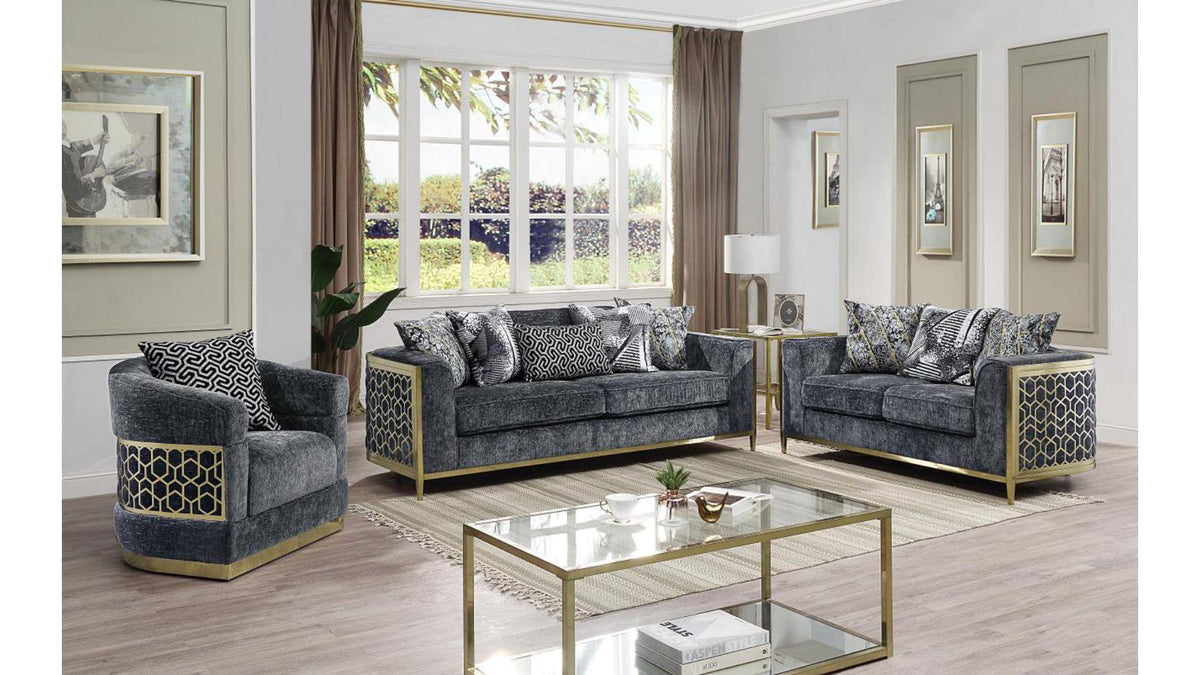 Alana 3Pc Living Room Sofa Set – Furniture Giant